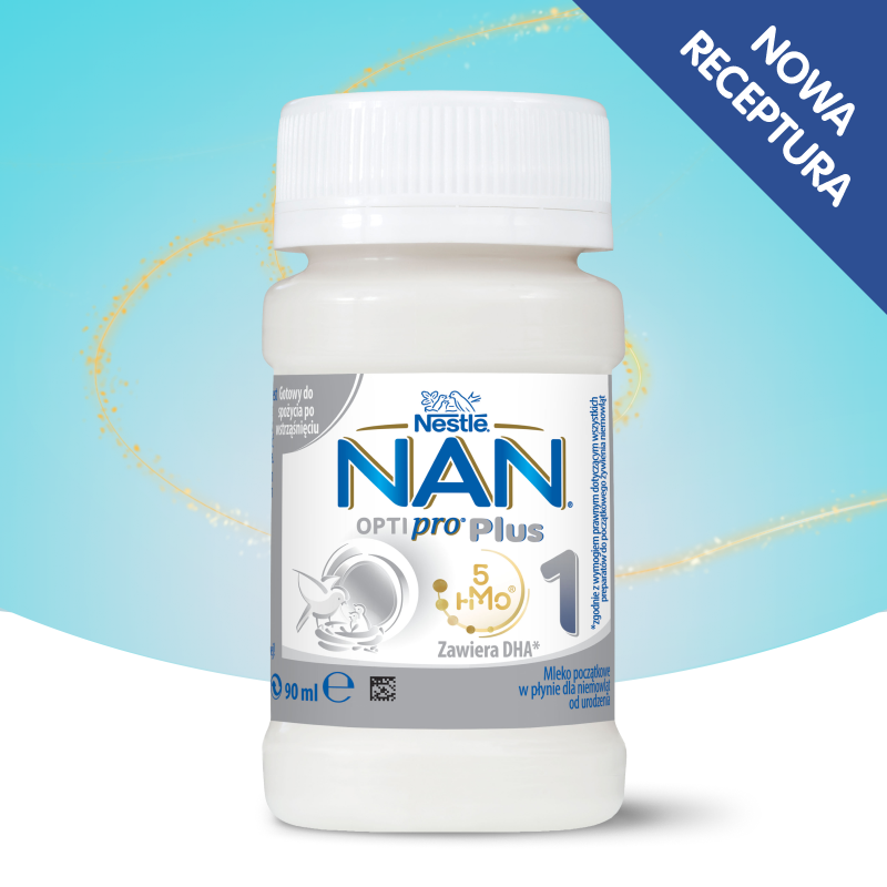 NAN OPTIPRO® Plus 1 HM-O w płynie| Nestlé Baby&me
