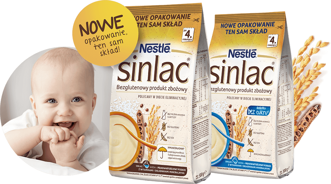 Nestlé Sinlac - nowość! | Nestlé Baby&me