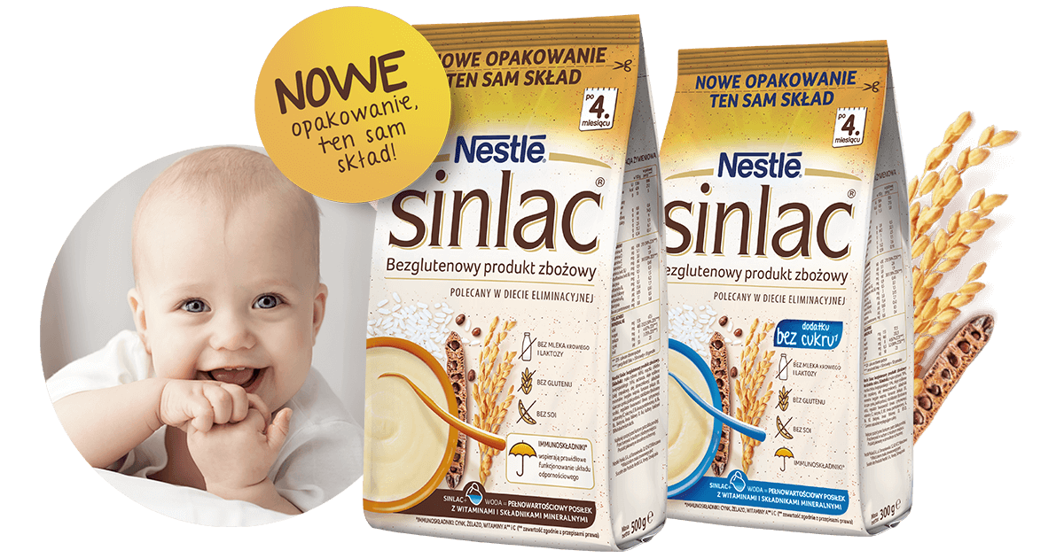 Nestlé Sinlac - nowość! | Nestlé Baby&me